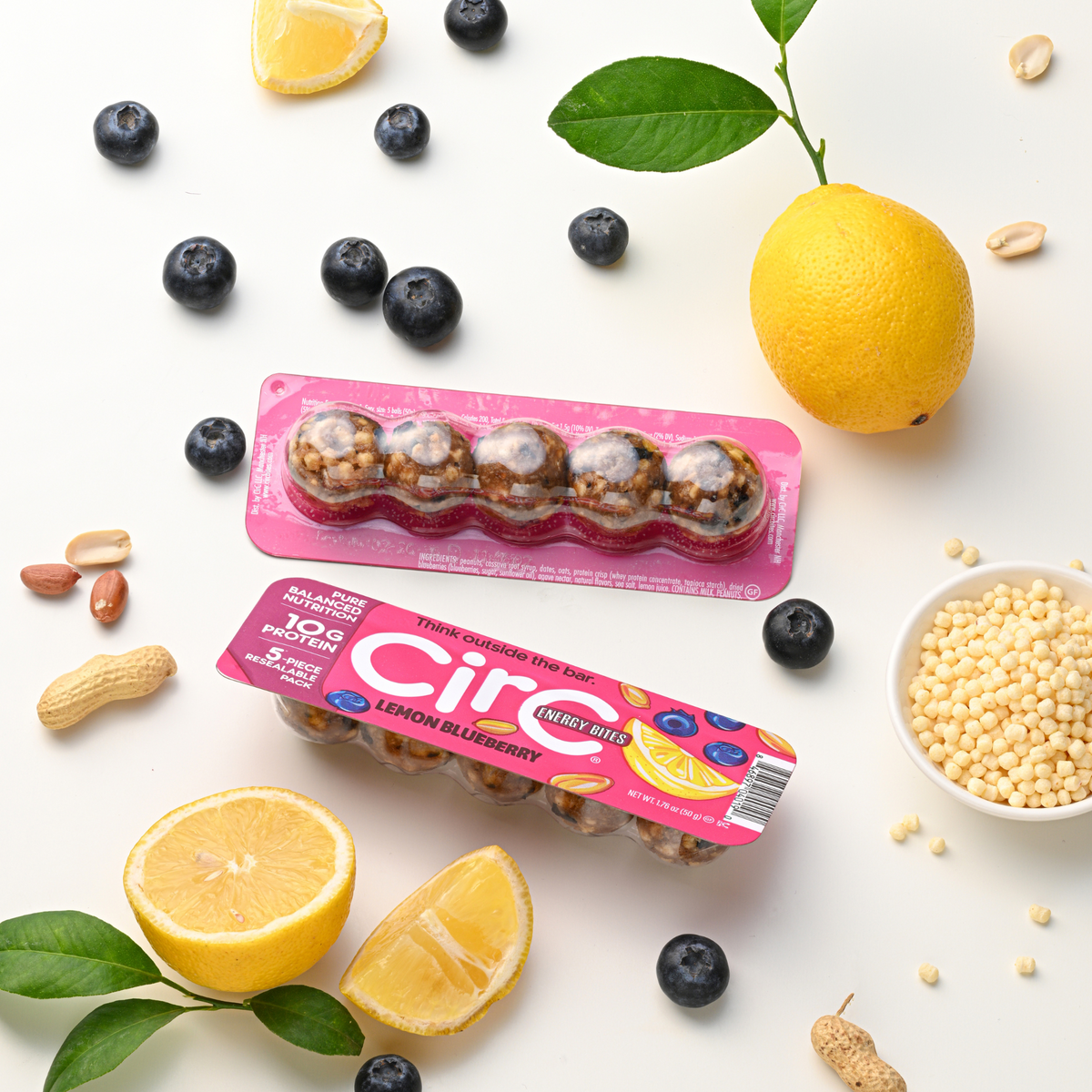 CirC: Well-balanced energy bites made with real ingredients.