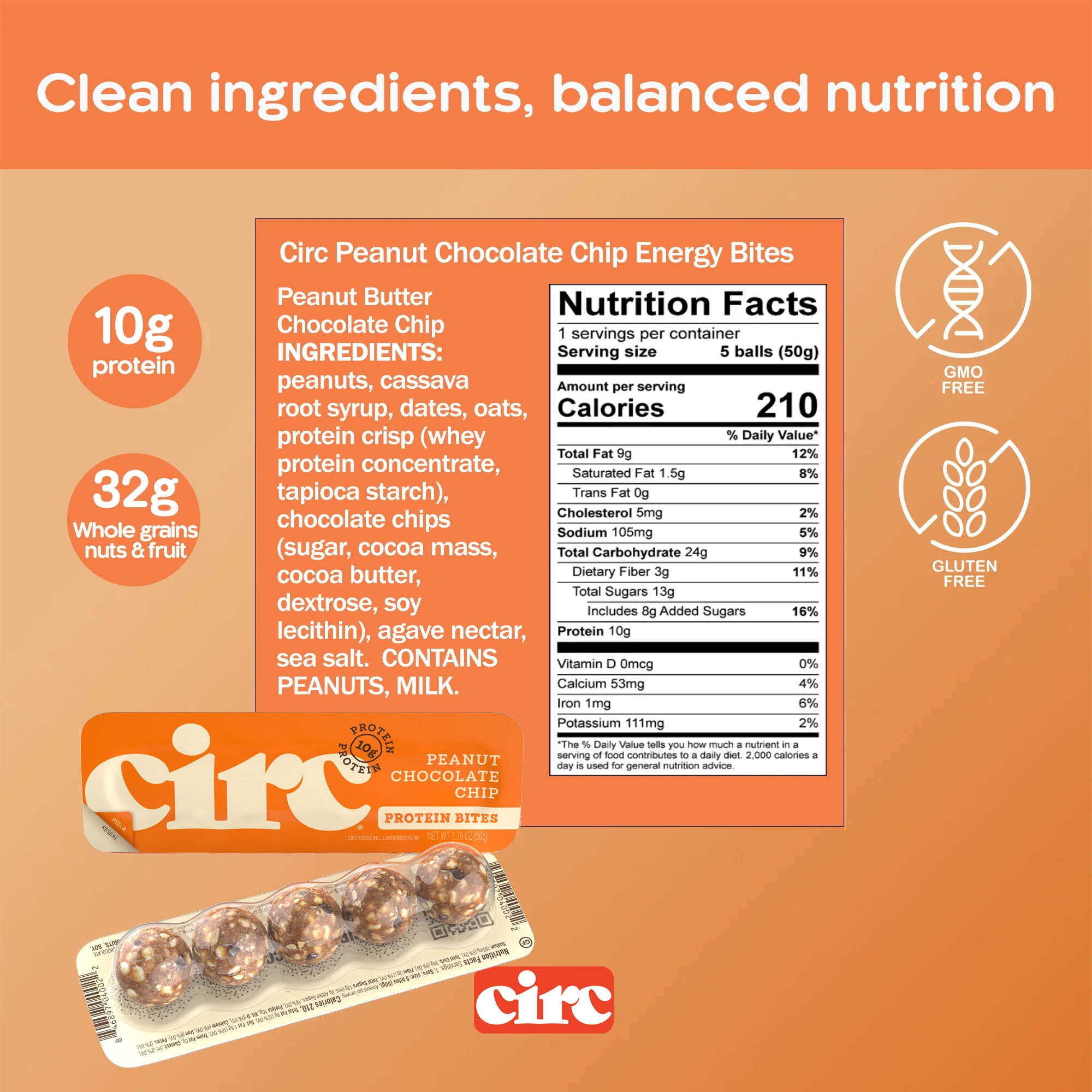 Circ: Well-balanced protein bites made with real ingredients. – CirC